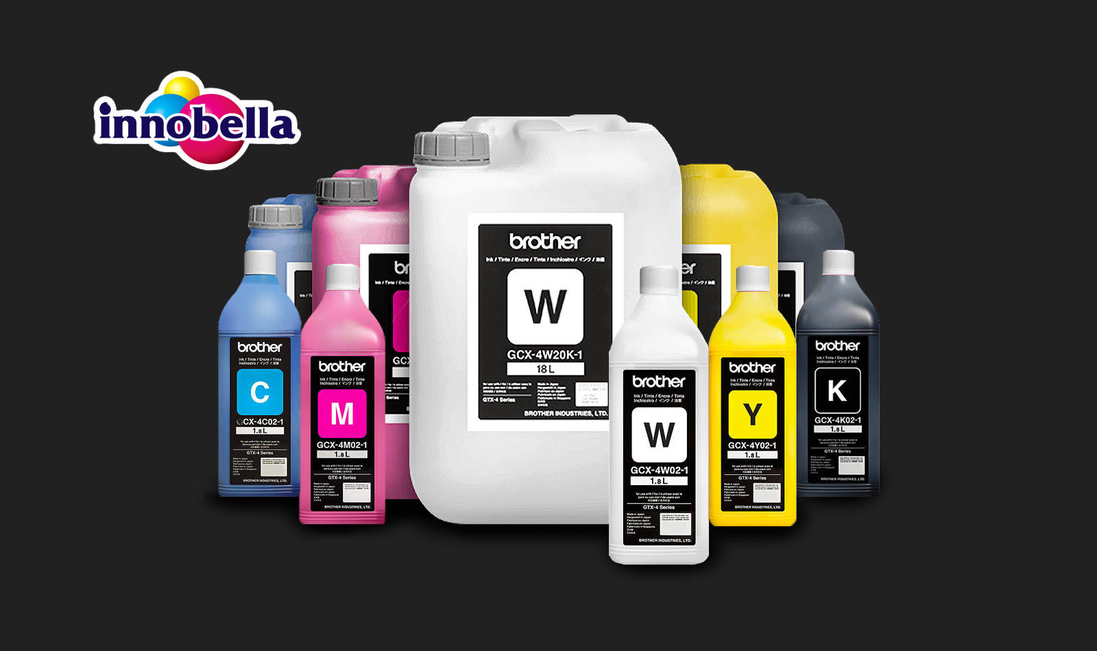 Tintas Innobella: tudo sobre o suprimento para impressoras DTG Brother